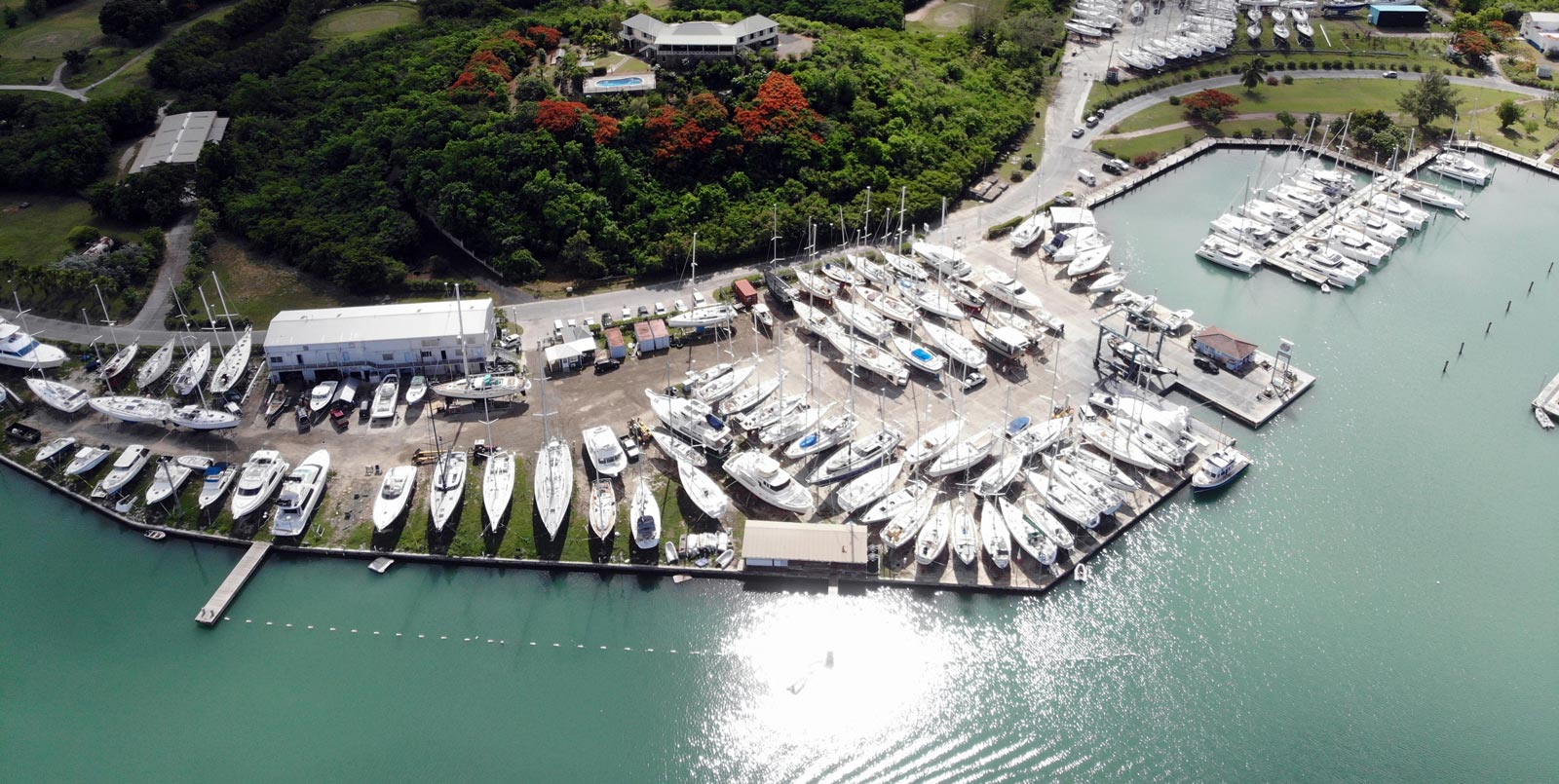 Boatyard & Storage - Jolly Harbour Marina & Boatyard